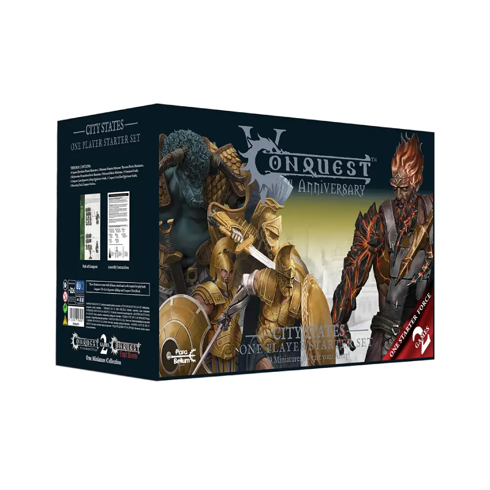 Conquest - 5th Anniversary Supercharged 1 Player Starter Set: City ...