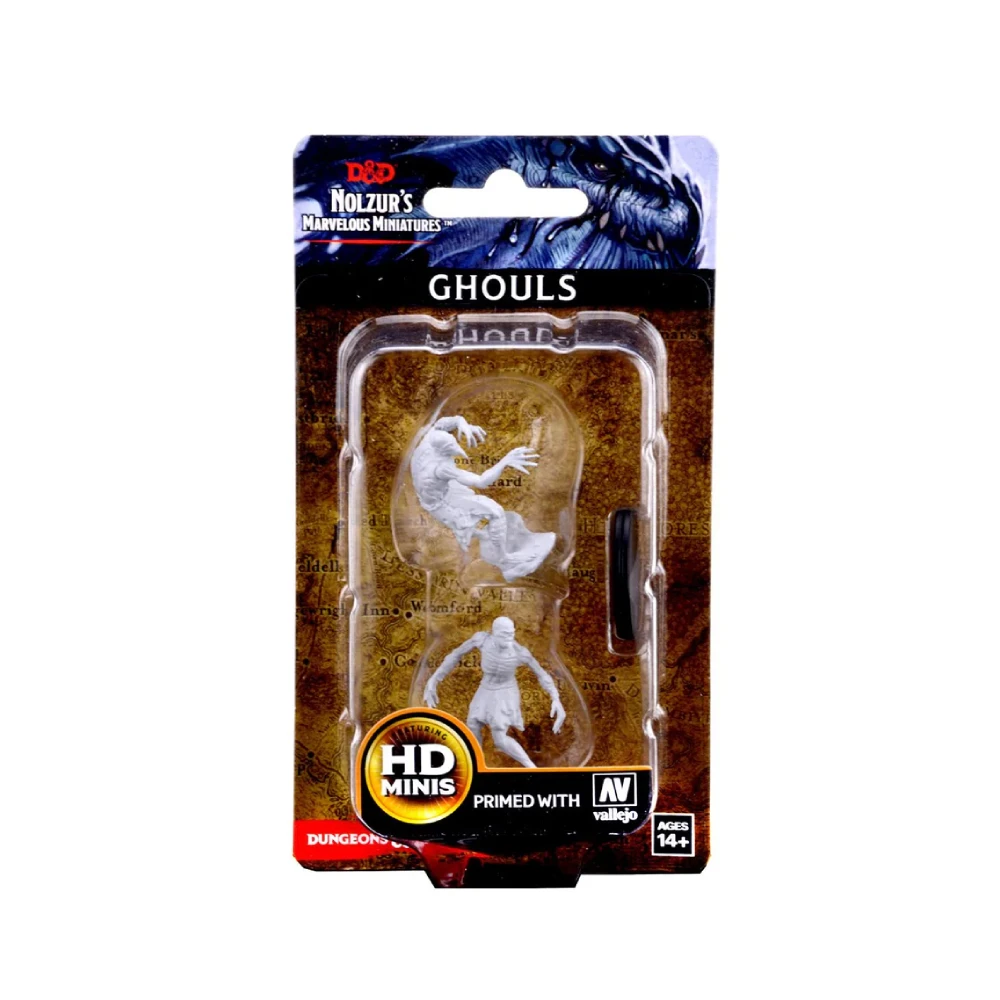 Dungeons & Dragons - Nolzur's Marvelous Miniatures: Ghouls | Najada.games