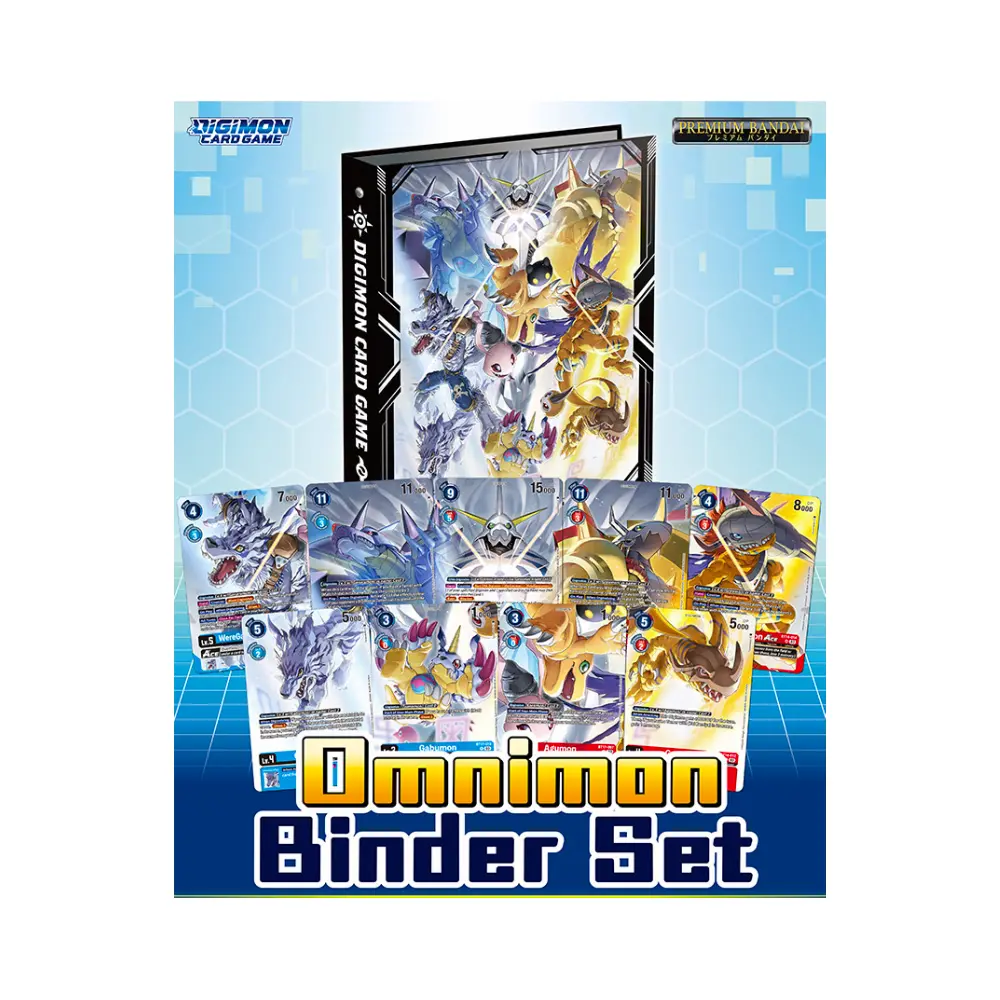 Digimon Omnimon Binder Set (PB19) | Najada.games