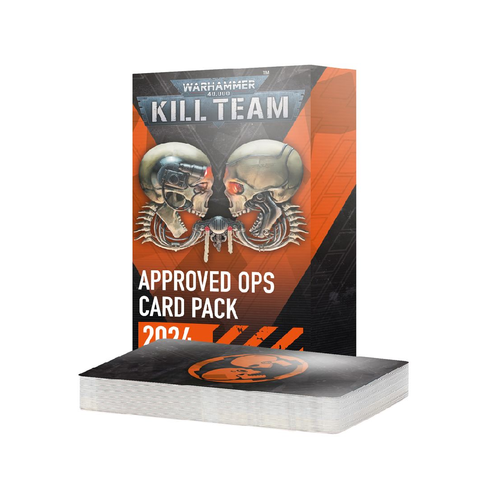 Warhammer 40K Kill Team - Approved Operations Card Pack (2024) | Najada ...