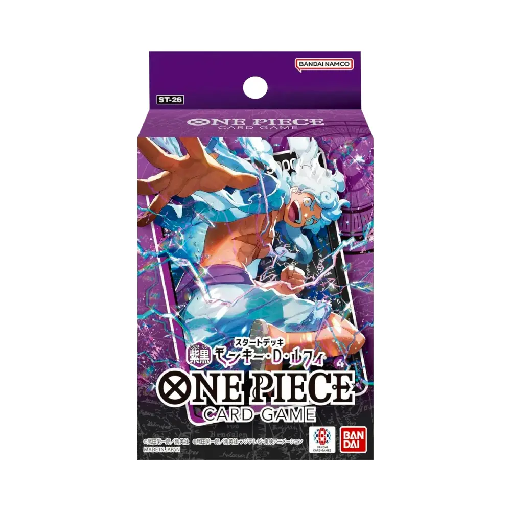 One Piece PURPLE/BLACK Monkey D. Luffy Starter Deck | Najada.games