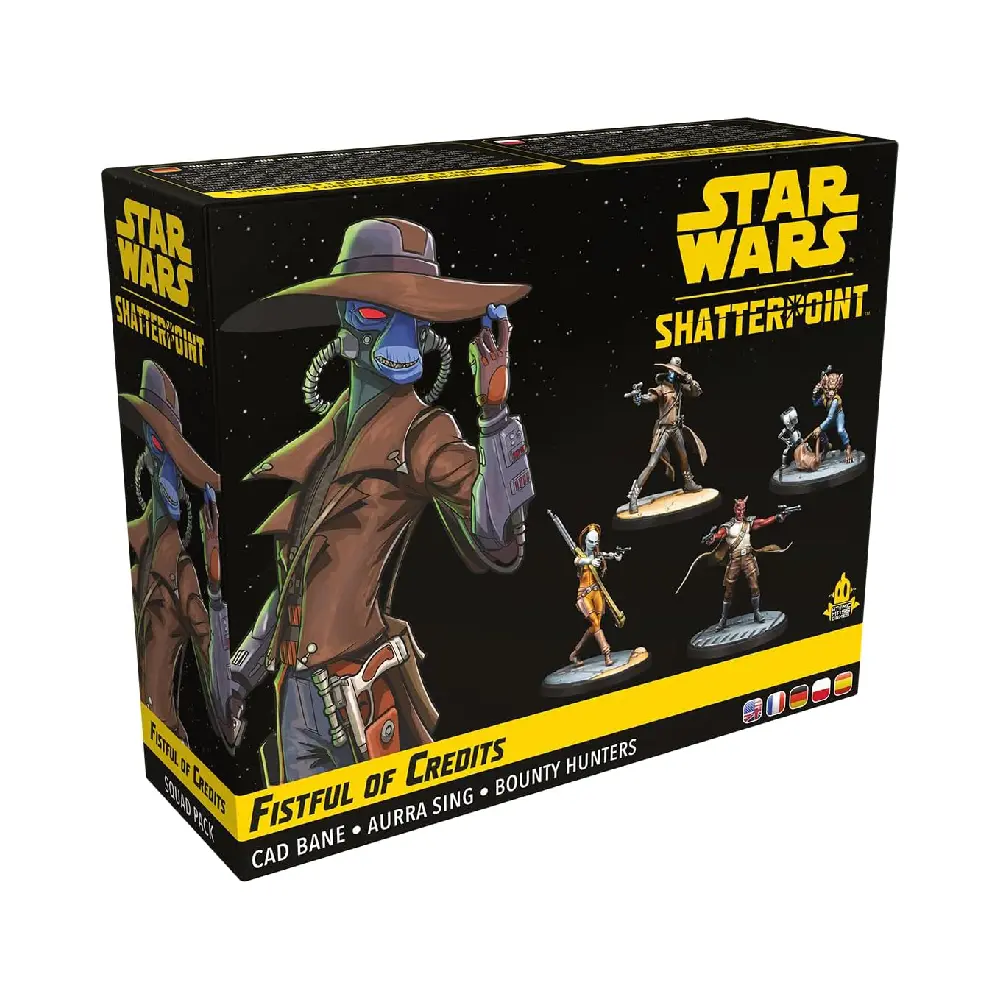 Star Wars: Shatterpoint - Fistful of Credits – Cad Bane Squad Pack ...
