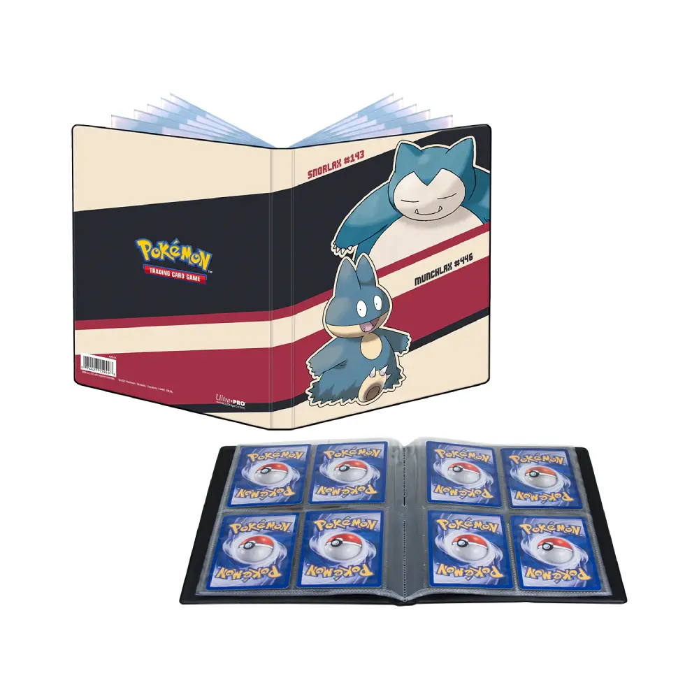 Ultra PRO Snorlax & Munchlax 4-Pocket Binder | Najada.games