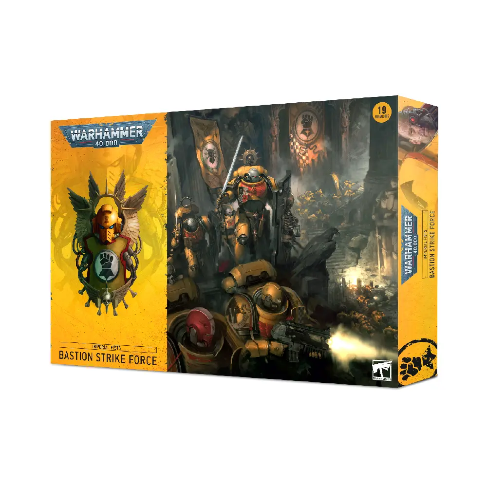 Warhammer 40k - Battleforce: Imperial Fists - Bastion Strike Force ...
