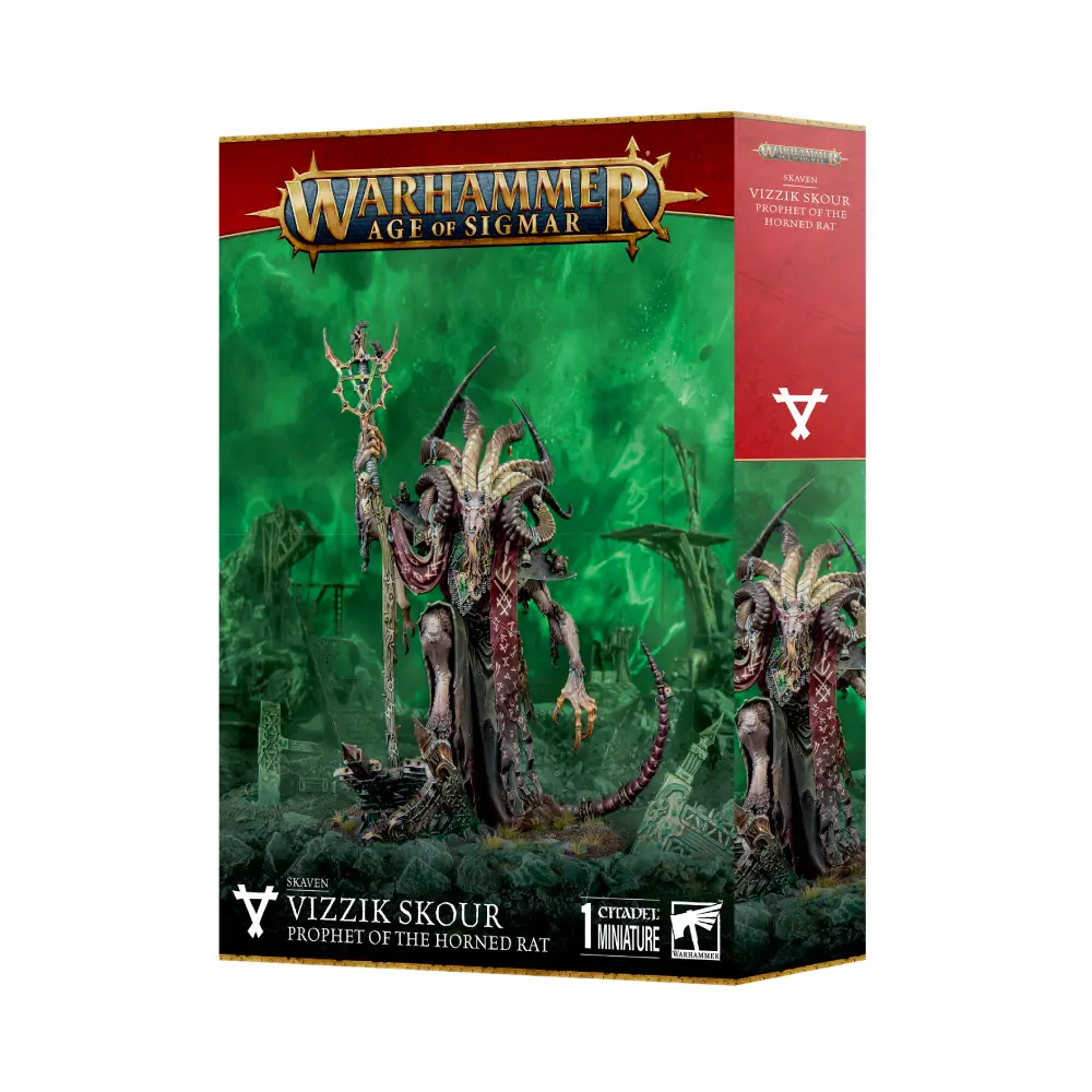 Warhammer AoS - Vizzik Skour, Prophet of the Horned Rat | Najada.games